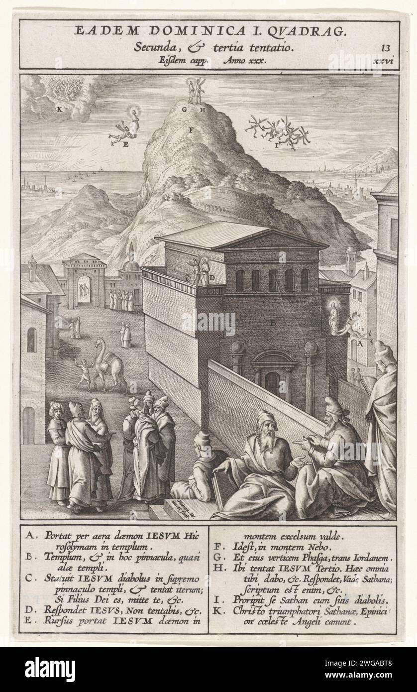 Devil takes christ hi-res stock photography and images - Alamy