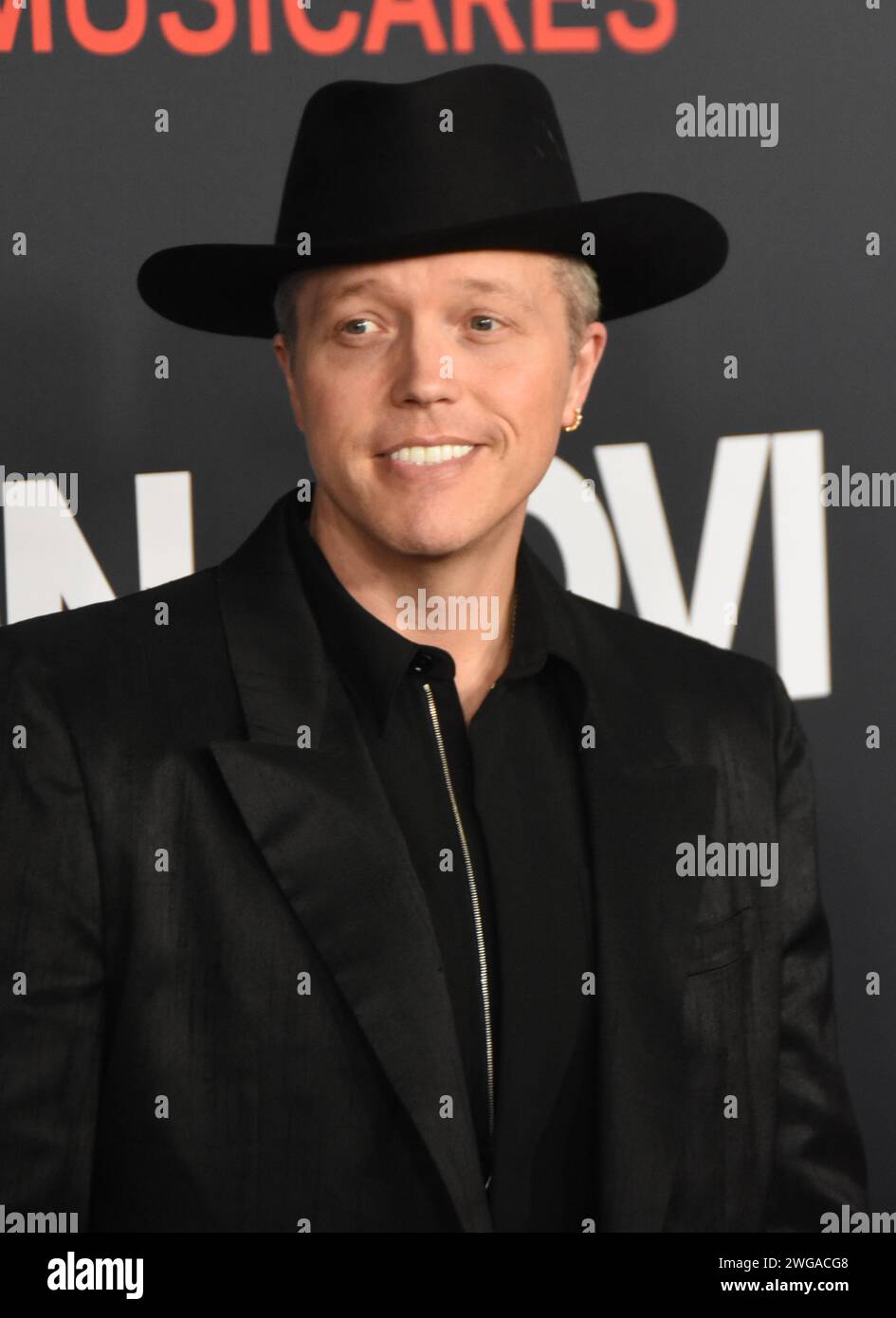 Los Angeles, California, USA 2nd February 2024 Singer Jason Isbell ...