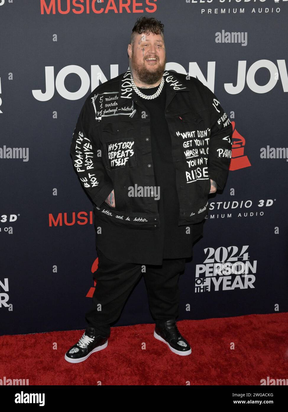February 2, 2024, Los Angeles, California, United States: Jelly Roll ...