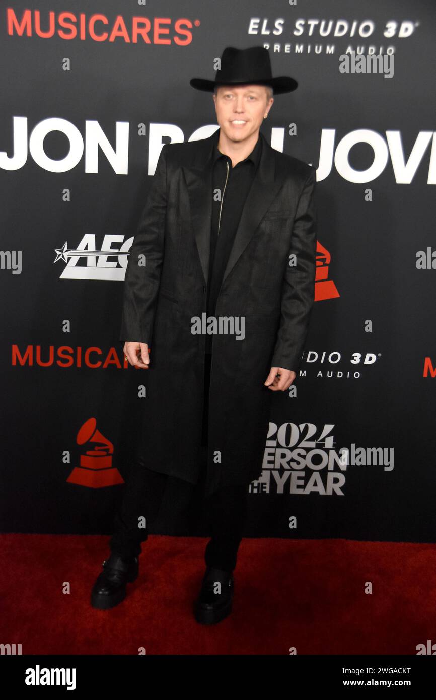 Los Angeles, California, USA 2nd February 2024 Singer Jason Isbell ...