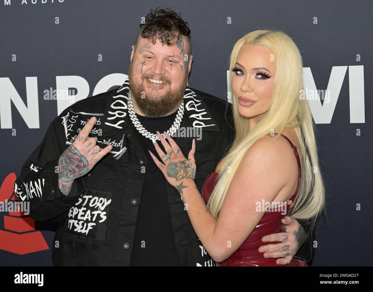 February 2, 2024, Los Angeles, California, United States: Jelly Roll ...