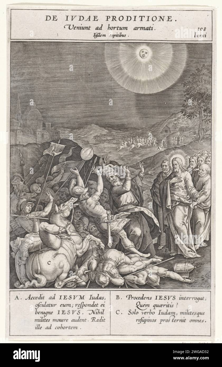 Betrayal of Judas, Hieronymus Wierix, After Bernardino Passeri, 1593 ...