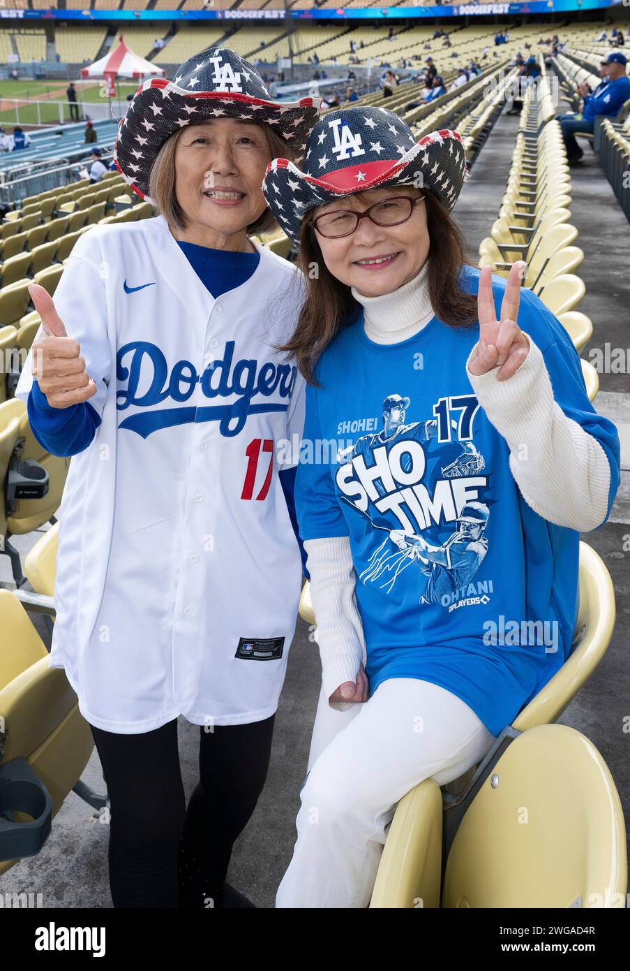 Los Angeles, California, USA. 2nd Feb, 2024. SHOHEI OHTANI fans at ...