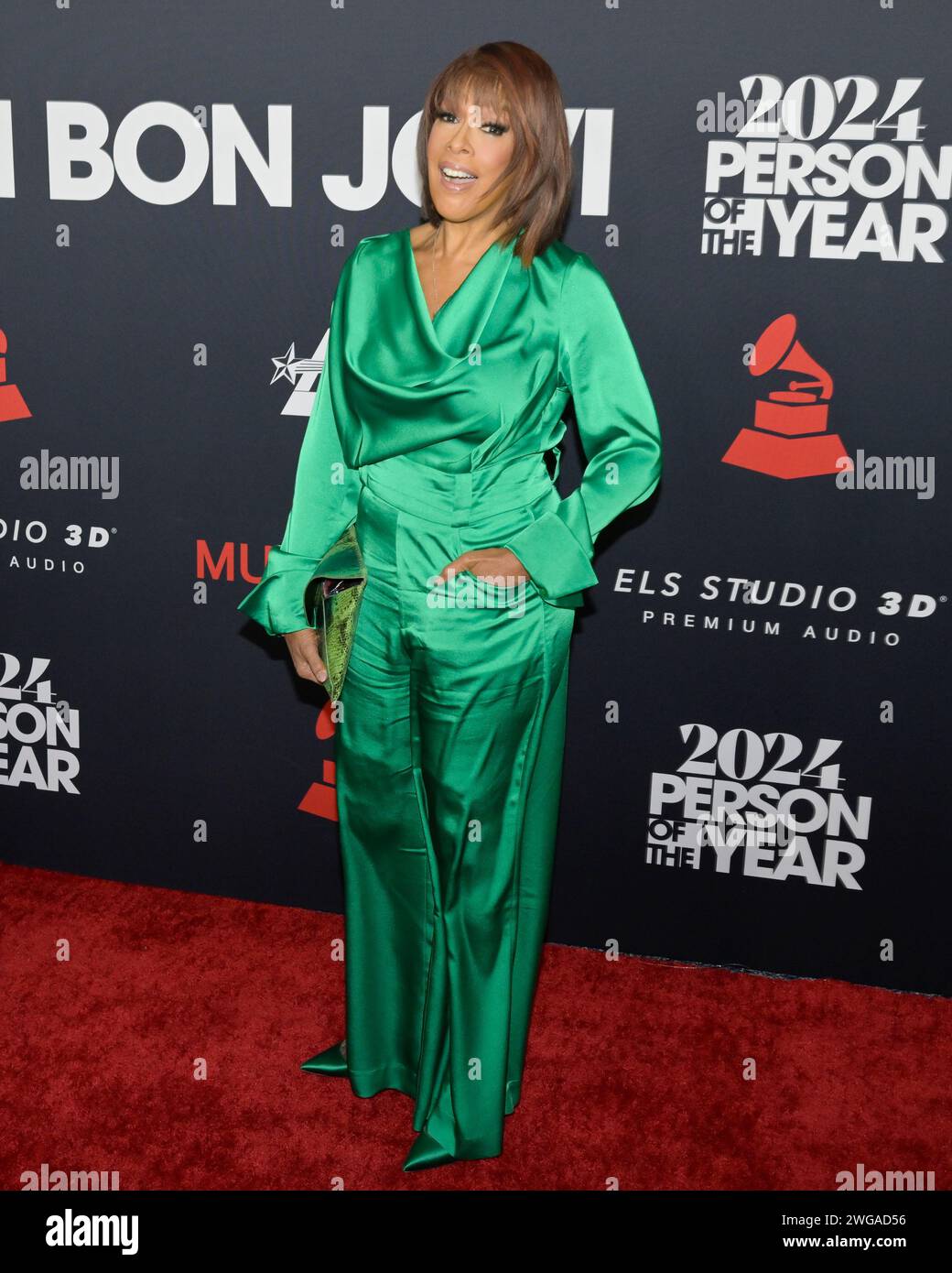 February 2, 2024, Los Angeles, California, United States: Gayle King ...