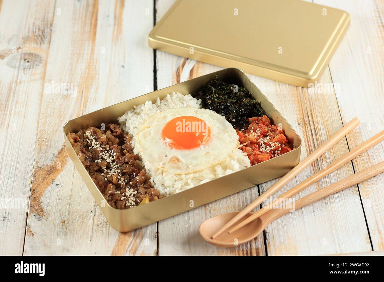 Bulgogi lunch box hi-res stock photography and images - Alamy