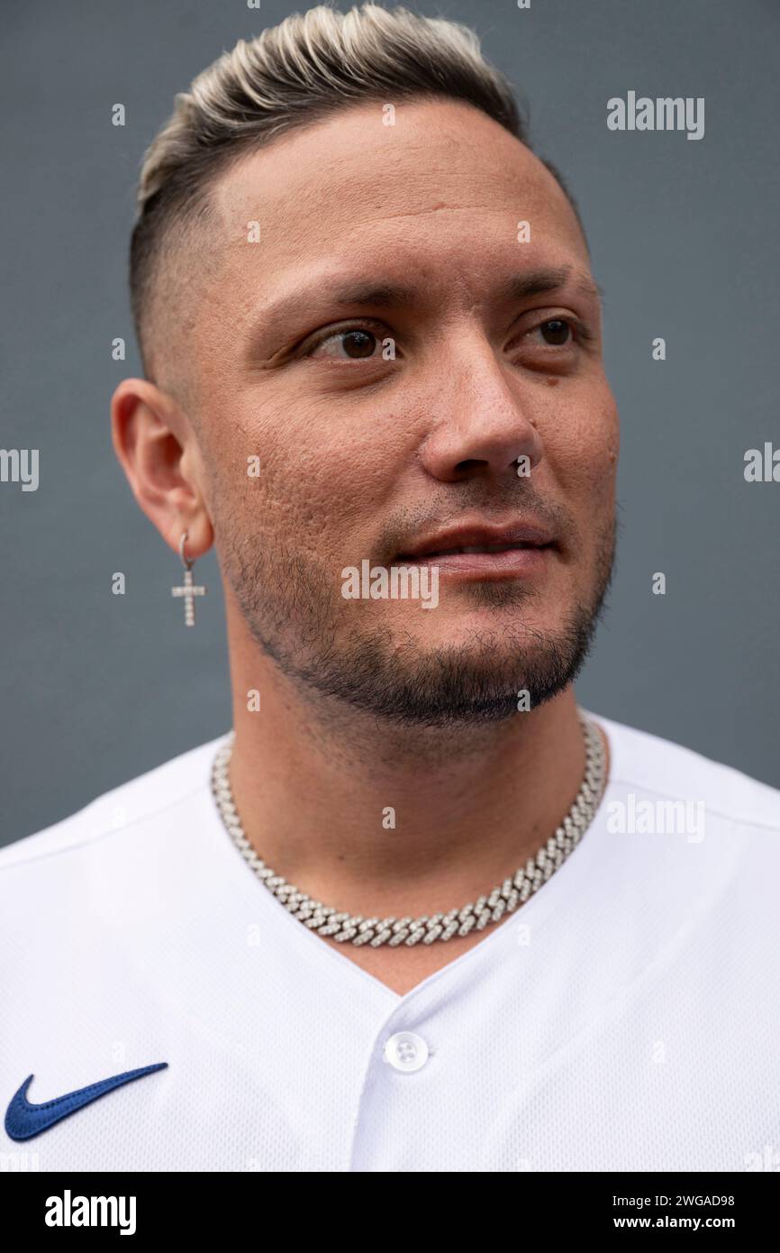 February 2, 2024: Los Angeles Dodger MIGUEL ROJAS at Dodgerfest at ...