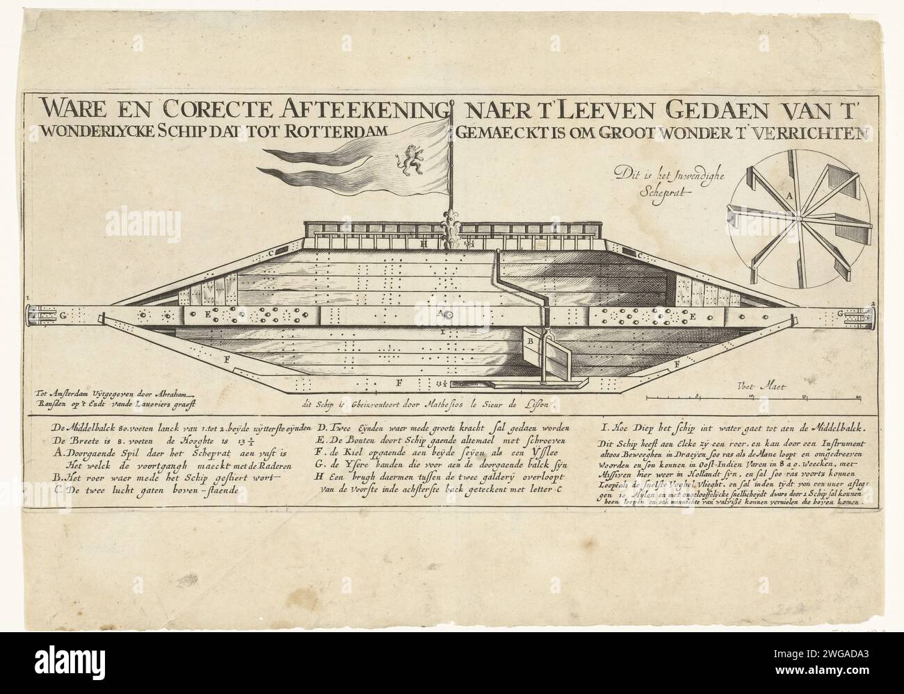 The silly ship of Rotterdam, 1653, 1653 print The silly or wonderful ...