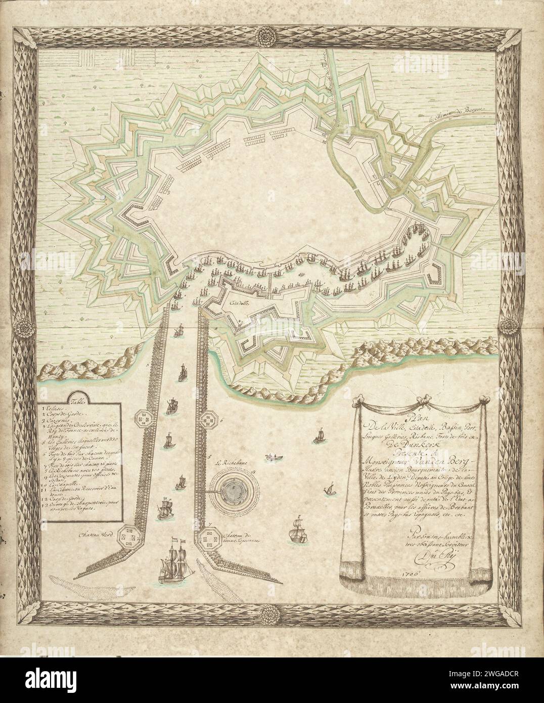 Map of dunkirk hi-res stock photography and images - Alamy