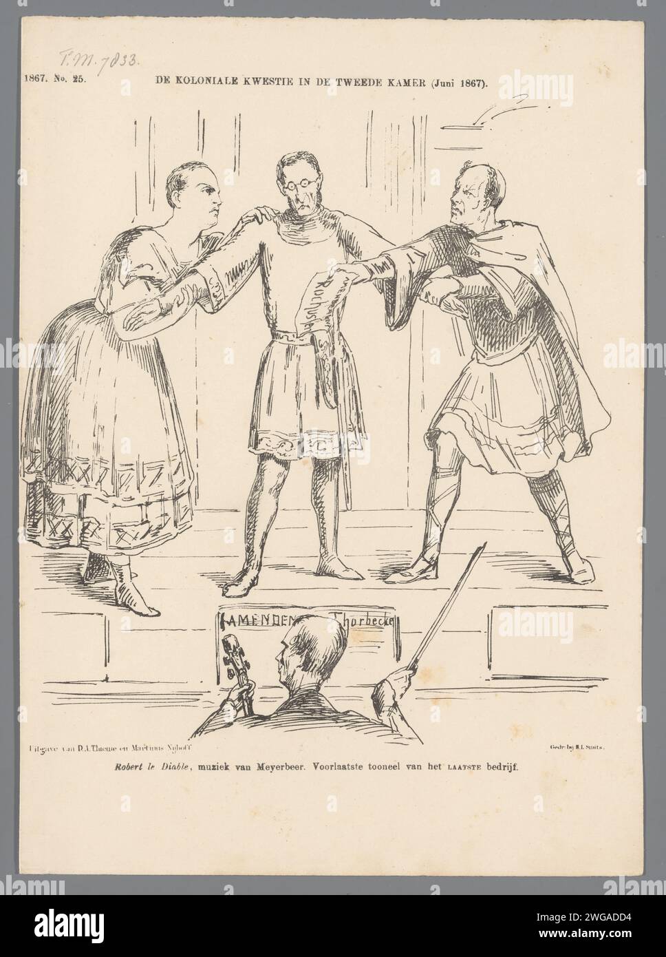 Cartoon about traacranes and the colonial issue (plate 1), 1867, 1867 ...