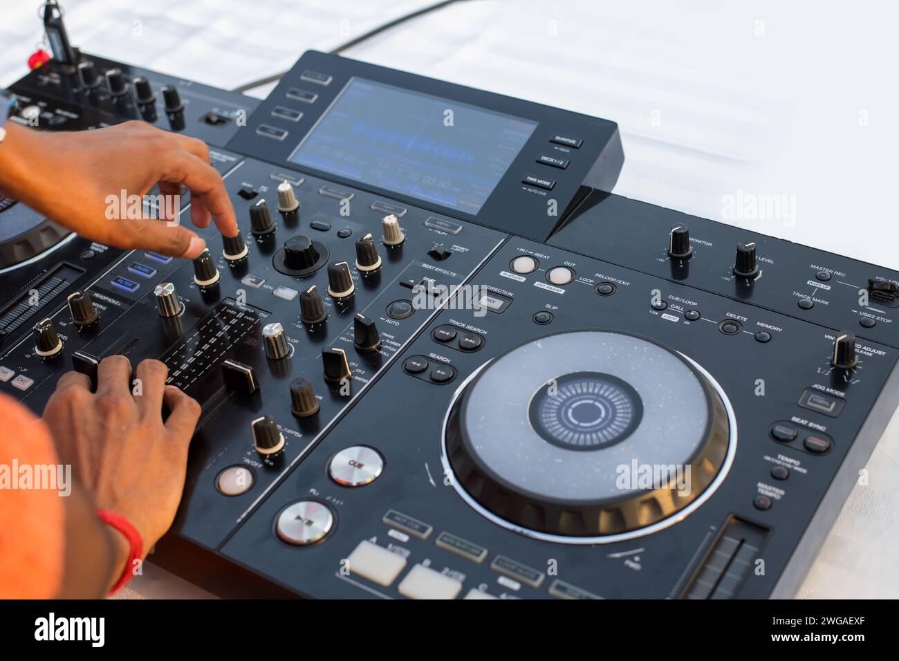Audio mixer table hi-res stock photography and images - Alamy
