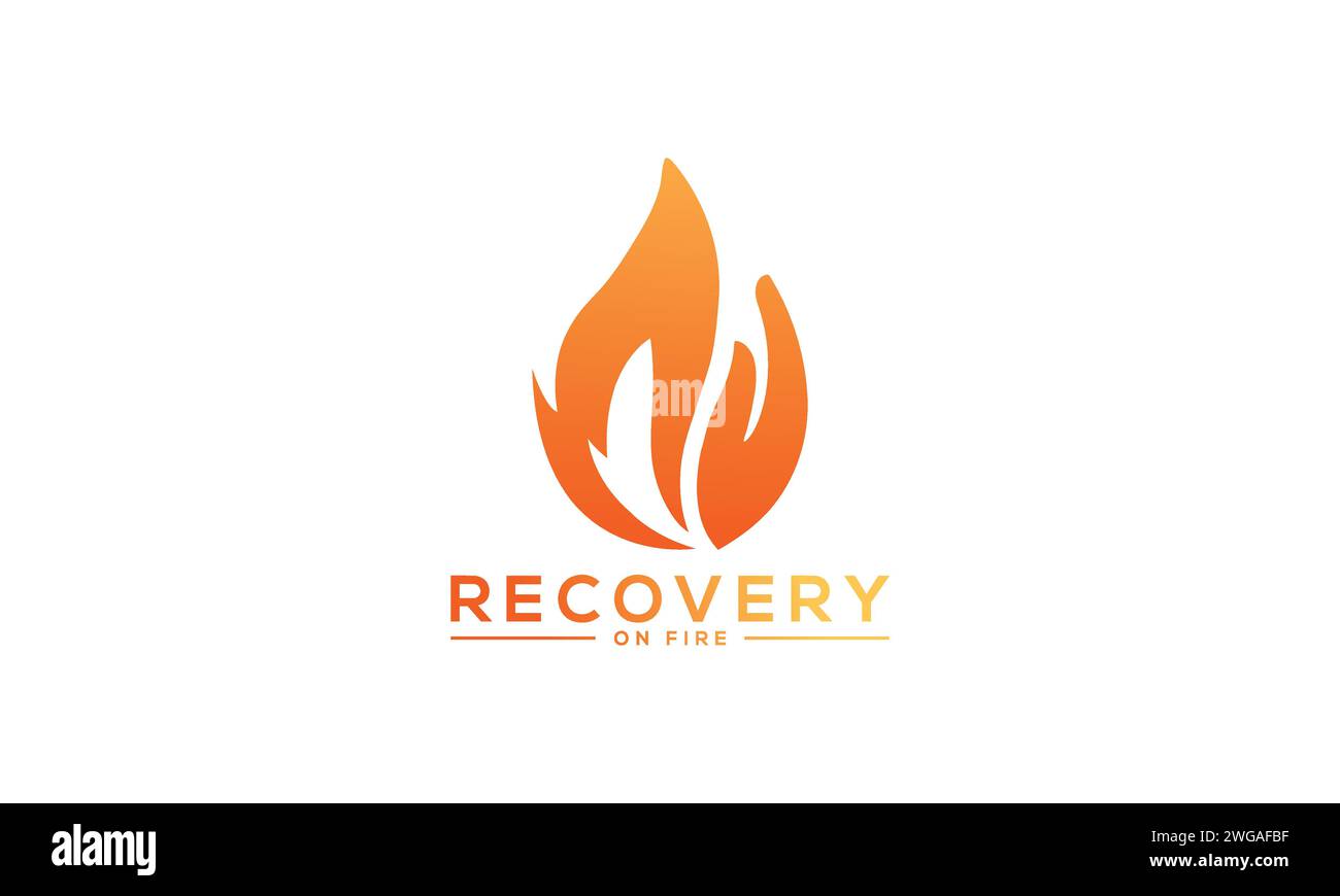 Fire Logo Design. Unique and Modern Fire Logo Design Stock Vector Image ...