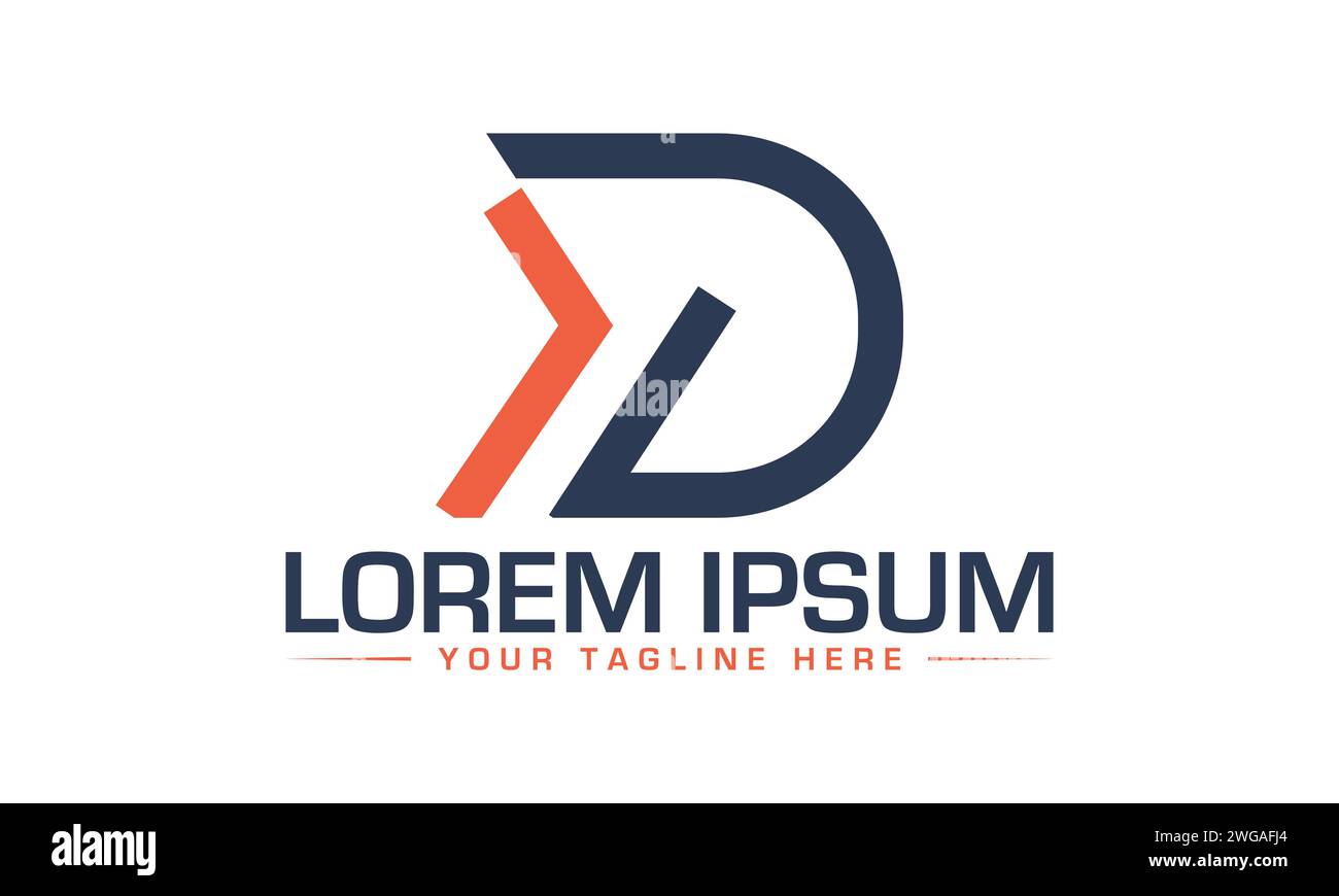 YD Letter Logo Design. Unique and Modern YD Logo Design Stock Vector ...