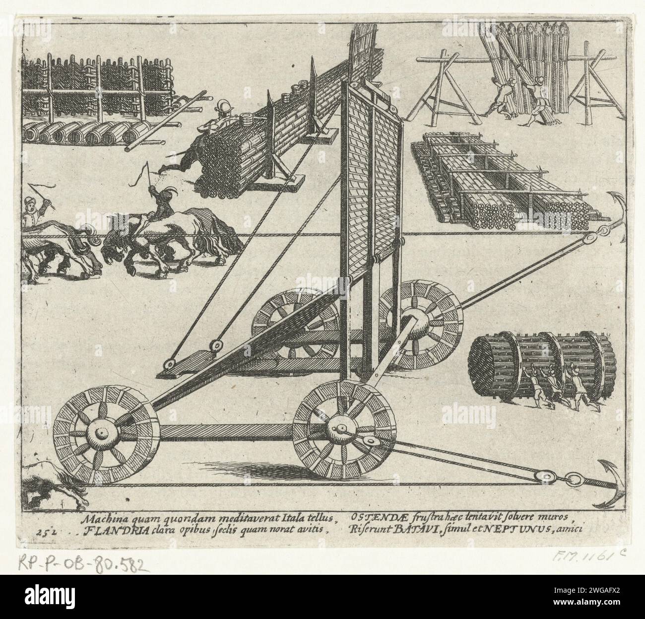 Siege of Ostend: tools used by Spinola during the siege, 1601-1604 ...