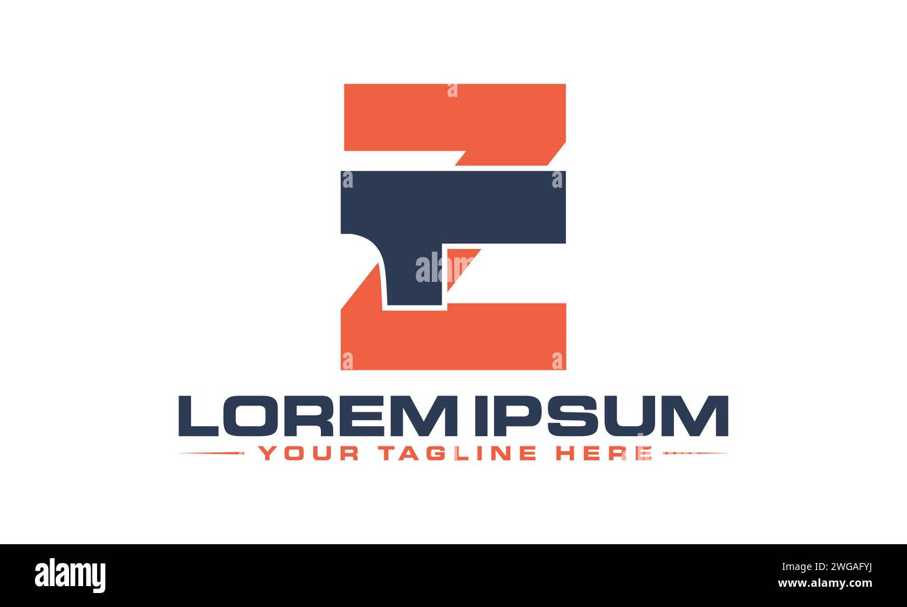 Z1 Letter Logo Design.Unique Logo Design Stock Vector Image & Art - Alamy