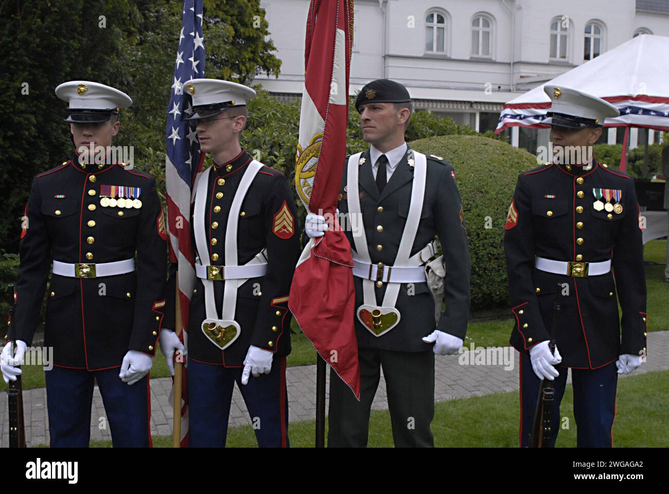 DENMARK / COPENHAGEN Louri S. Fulton american ambassador to Denmark ...