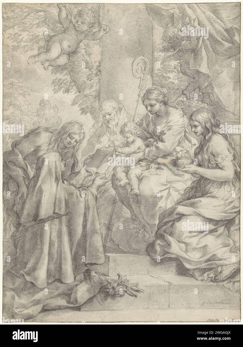 Penitent magdalena seated hi-res stock photography and images - Alamy