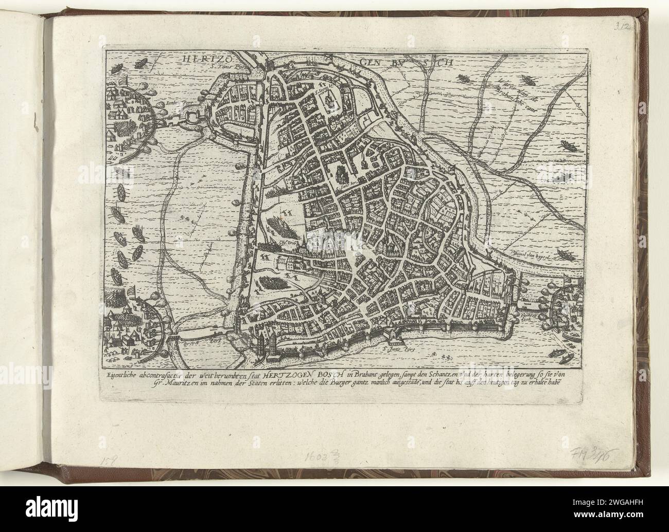 Siege of 's -Hertogenbosch, 1601, 1601 - 1603 print Failed siege of 's ...