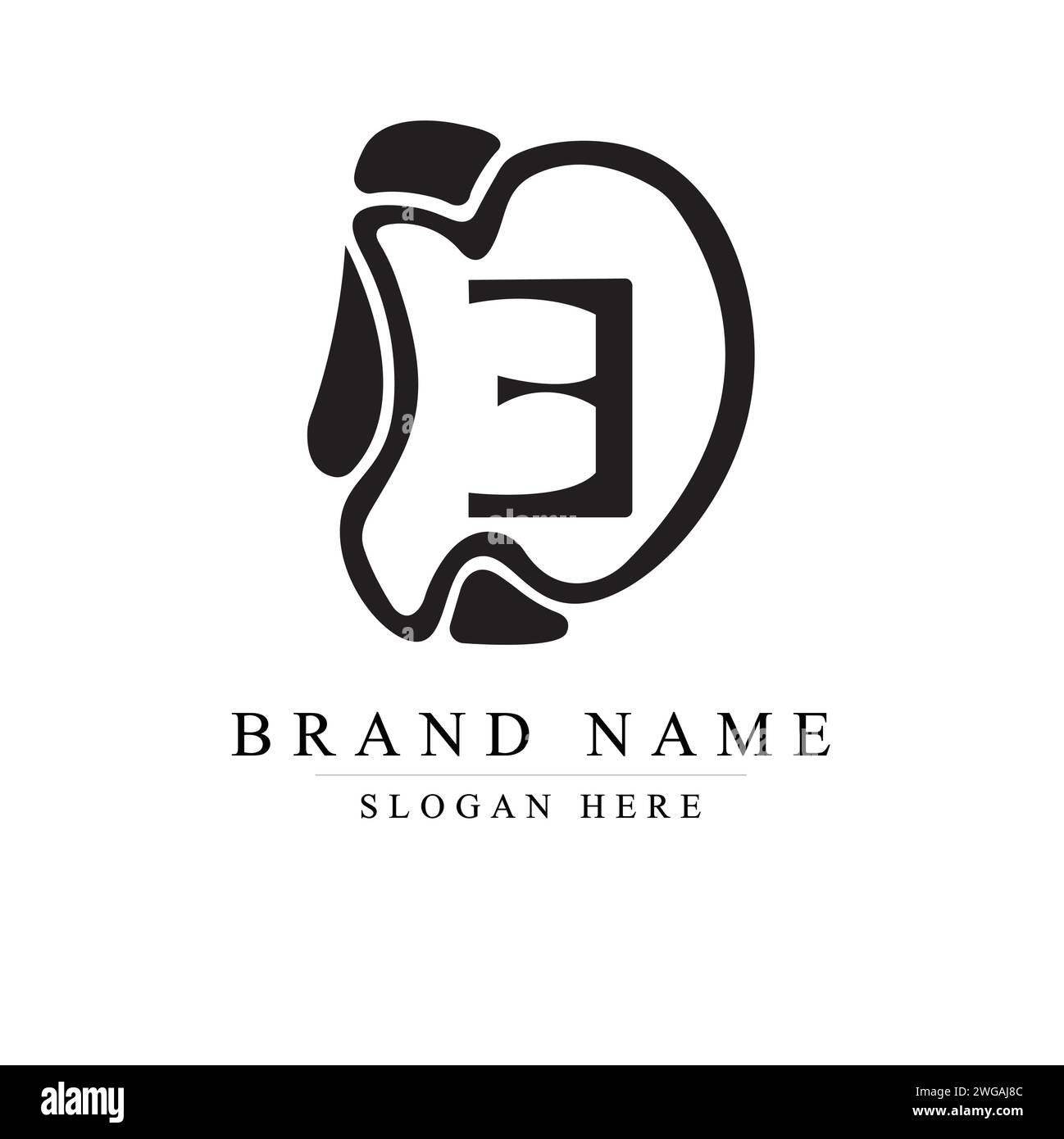 Letter Bd Logo Template Design Db Vector Illustration Design Editable