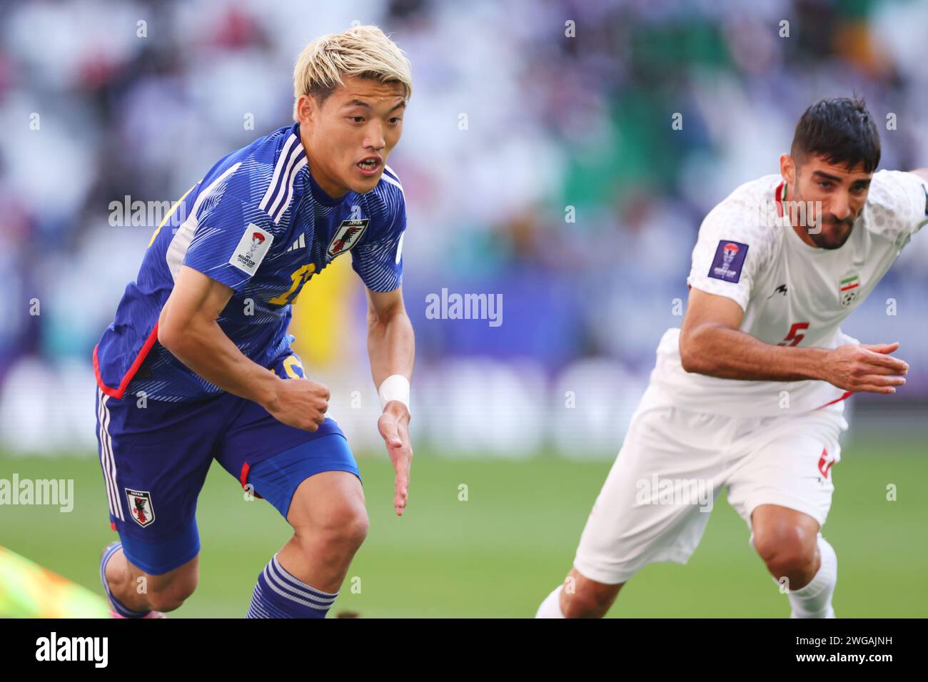 Al Rayyan, Qatar. 3rd Feb, 2024. Ritsu Doan (JPN) Football/Soccer : AFC ...