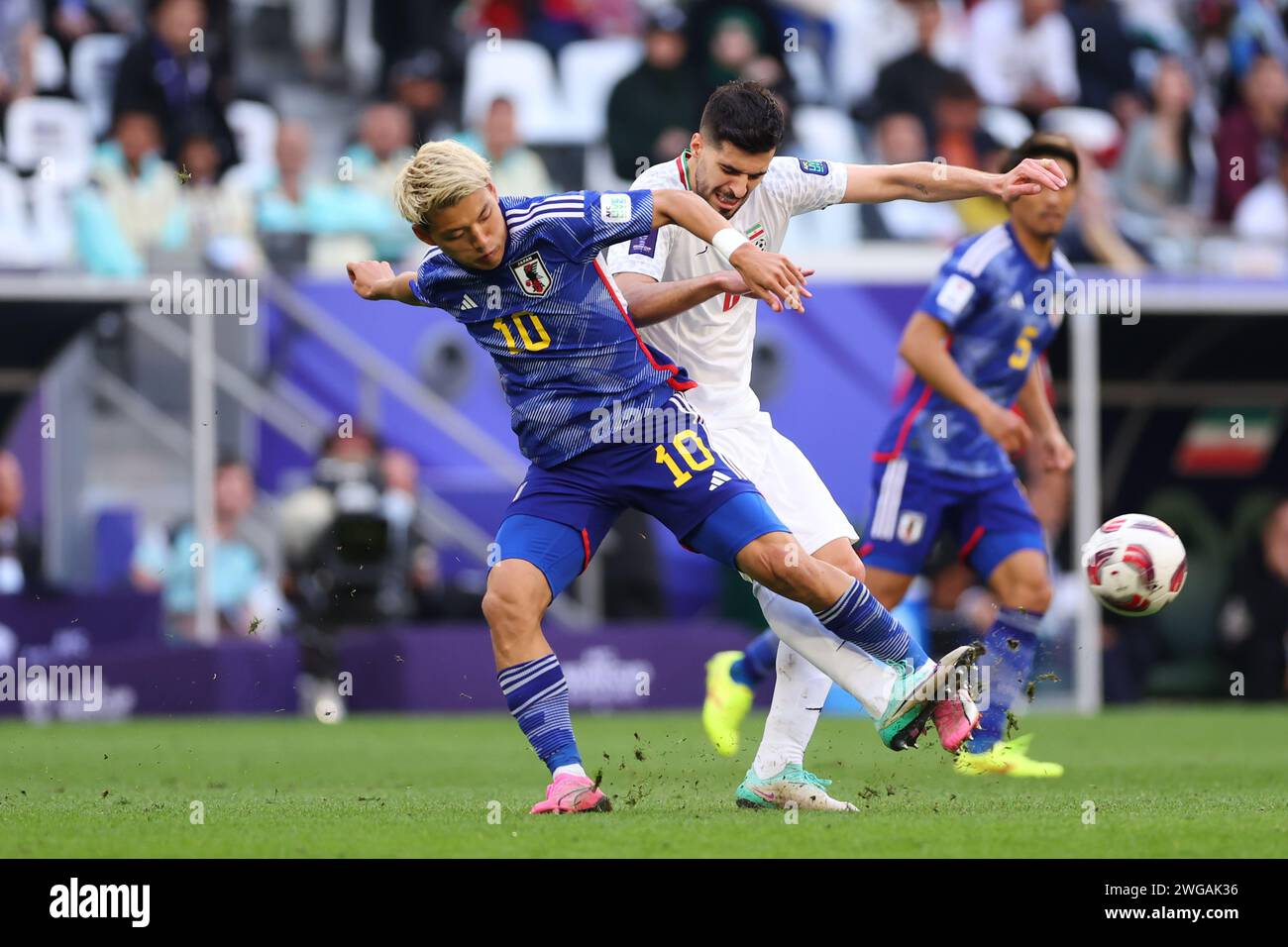 Al Rayyan, Qatar. 3rd Feb, 2024. Ritsu Doan (JPN) Football/Soccer : AFC ...