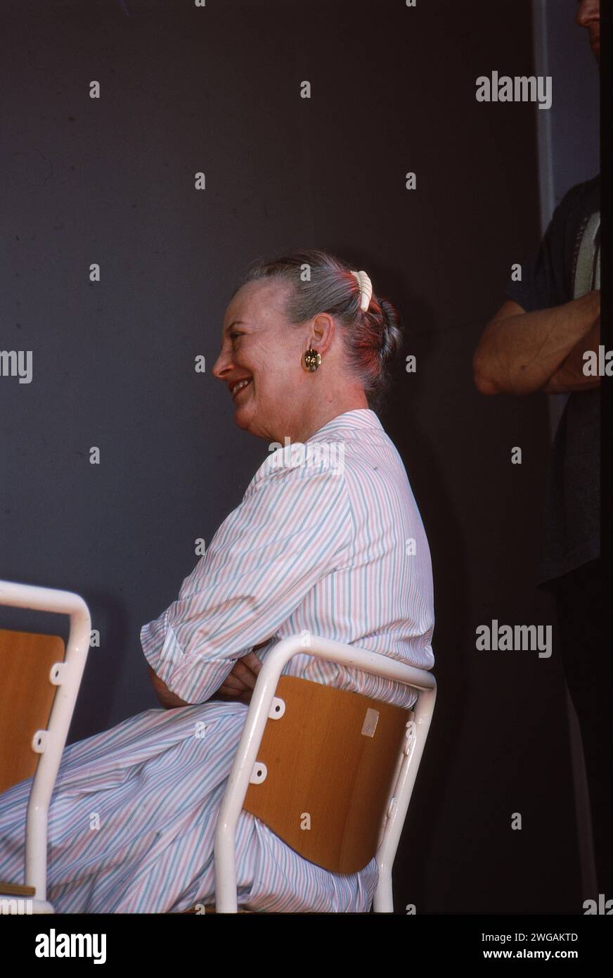 Copenhagen/Denmark 26 .June 2001.H.M.The Queen Mrgrethe II of Denmark ...