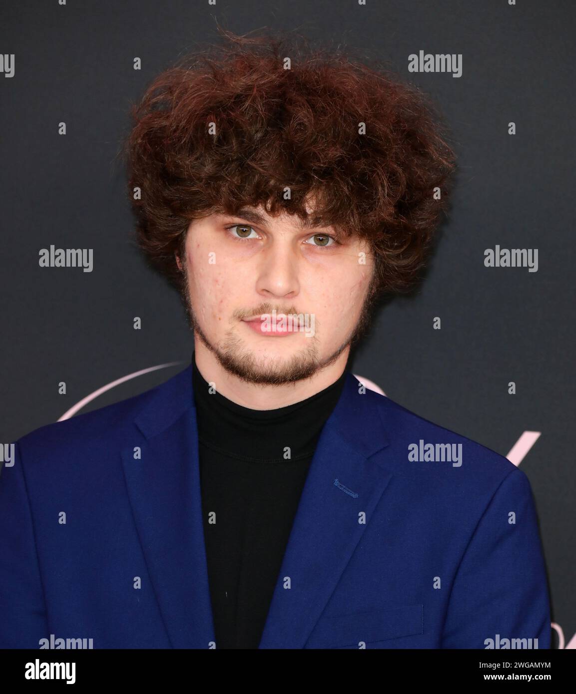 Westwood, USA. 03rd Feb, 2024. Richie Merritt arrives at The Premiere ...