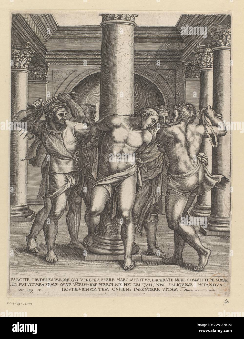Sebastiano del piombo flagellation hi-res stock photography and images ...