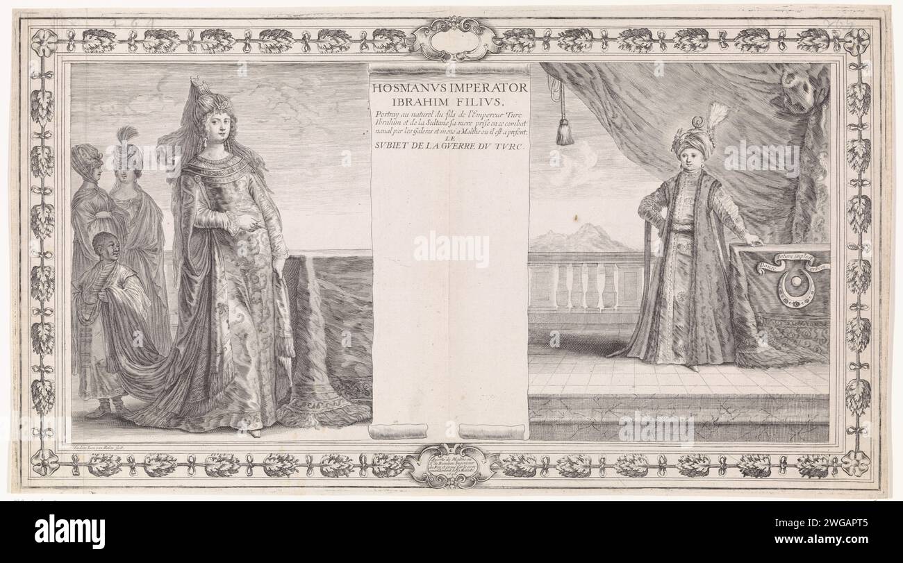 Portrait of sultan mehmet iv of the ottoman empire hi-res stock ...