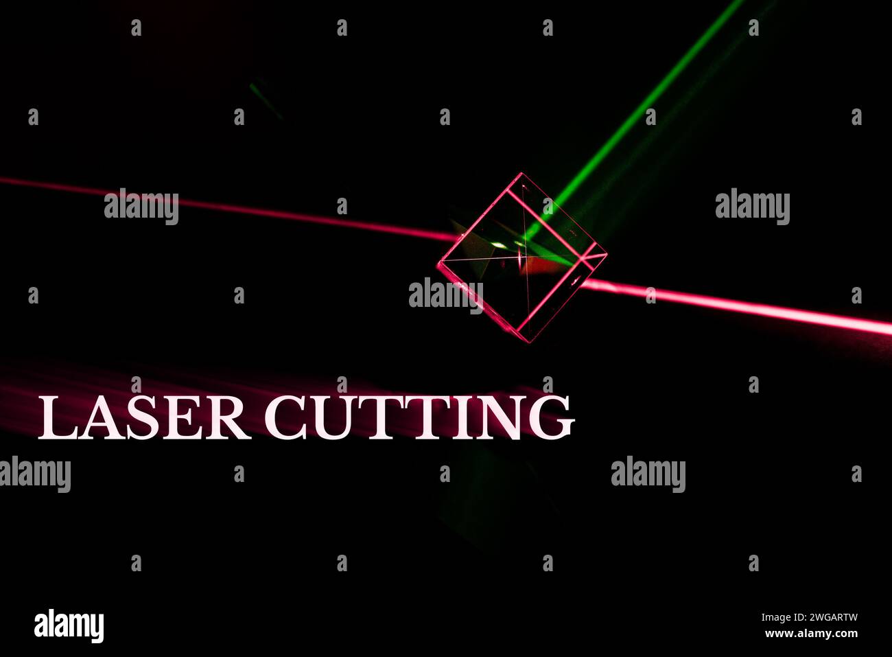 Laser Cutting: Lasers are used to cut intricate patterns in materials ...