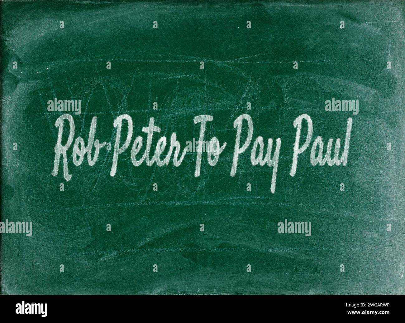 Rob peter to pay paul hi-res stock photography and images - Alamy