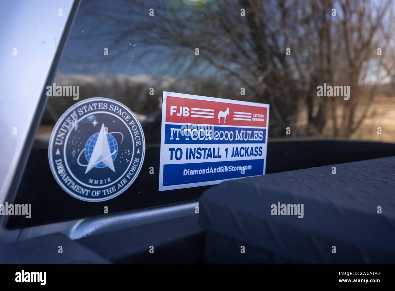 Bumper sticker government hi-res stock photography and images - Alamy