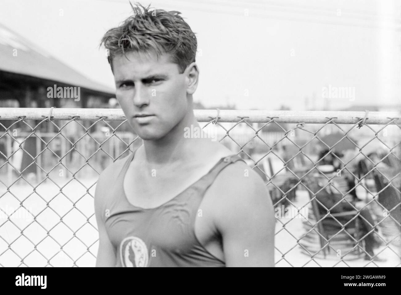 Legendary surfer and surfboard designer Tom Blake (1902-1924), pictured ...