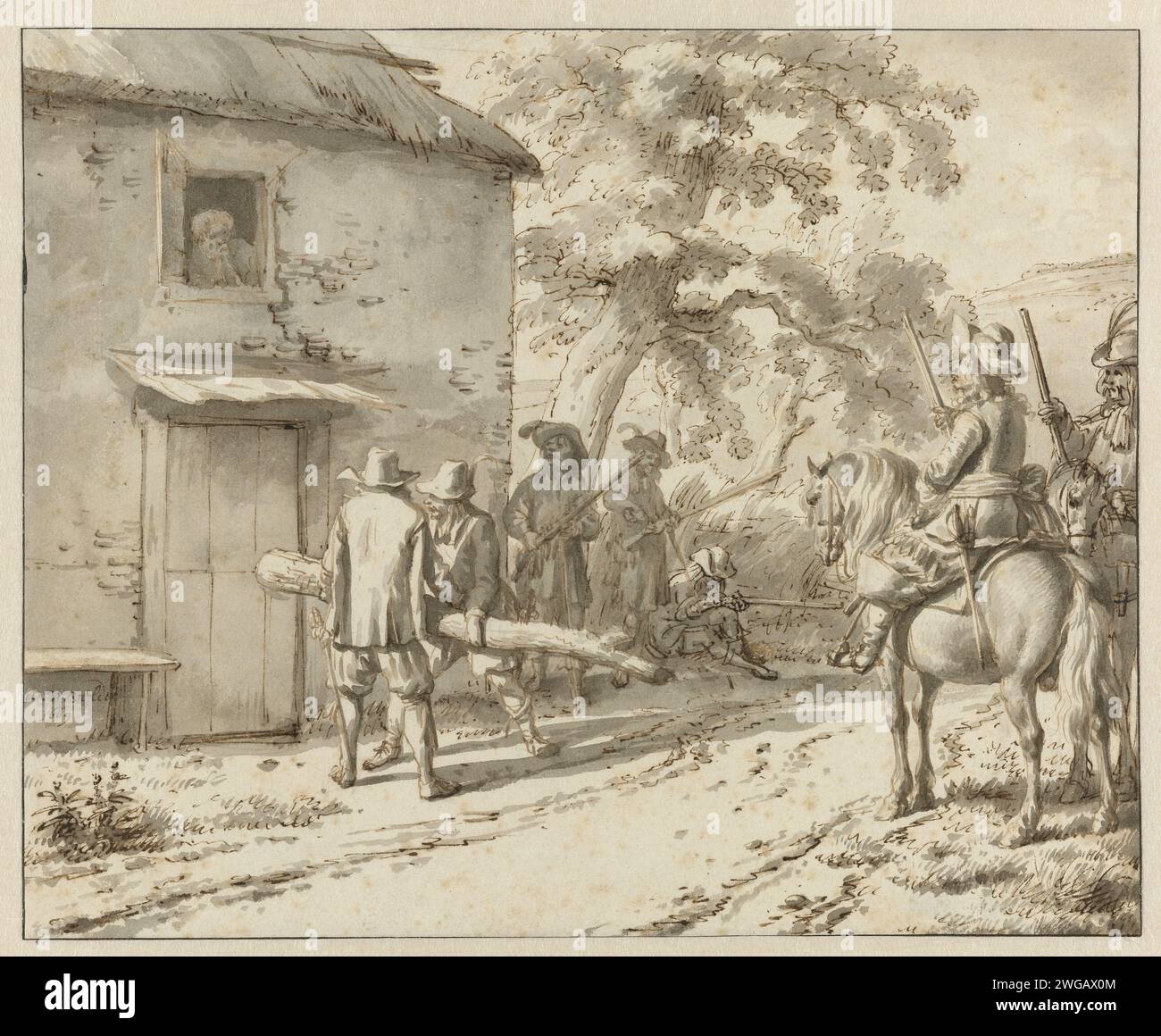 Looting soldiers hi-res stock photography and images - Alamy