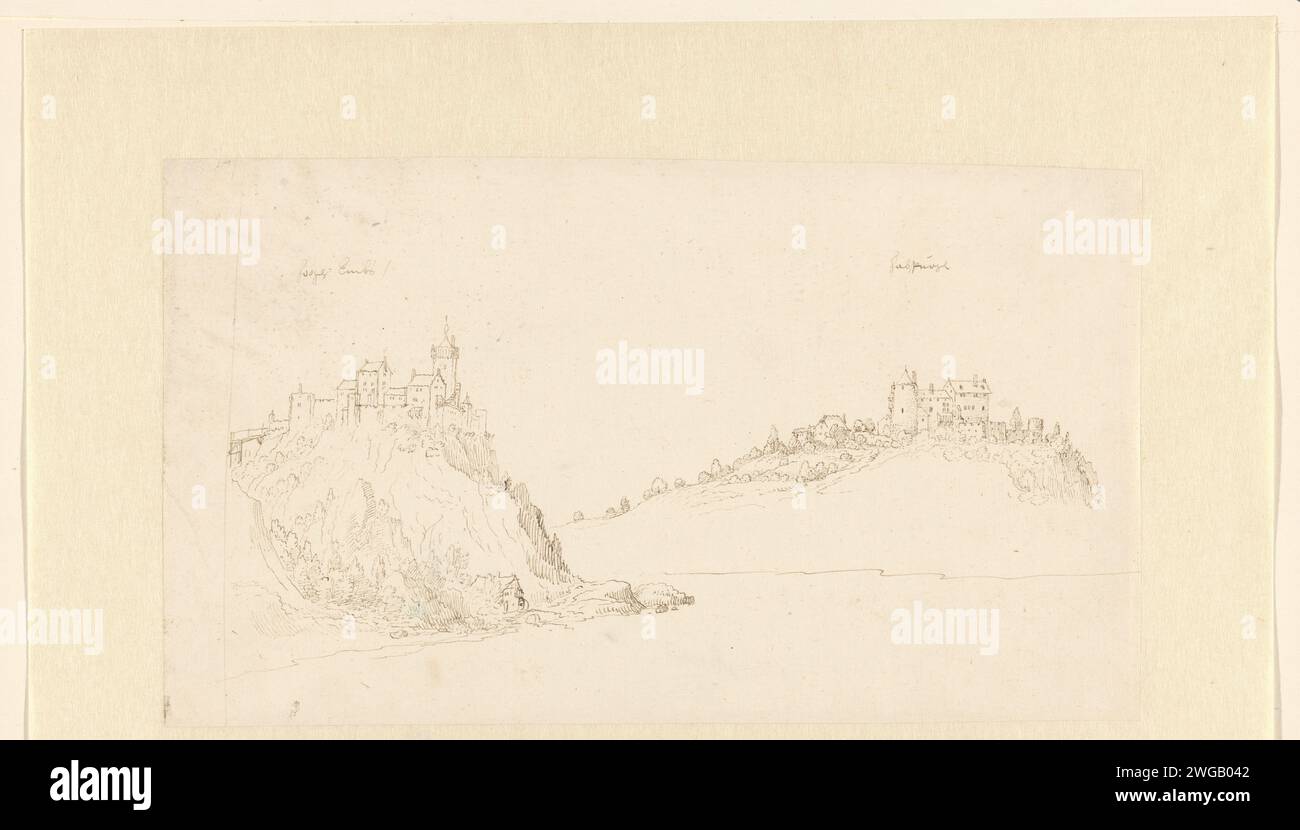 Hohenems en de Habsburg, Gerard van der Horst, 1610 - 1628 drawing View ...