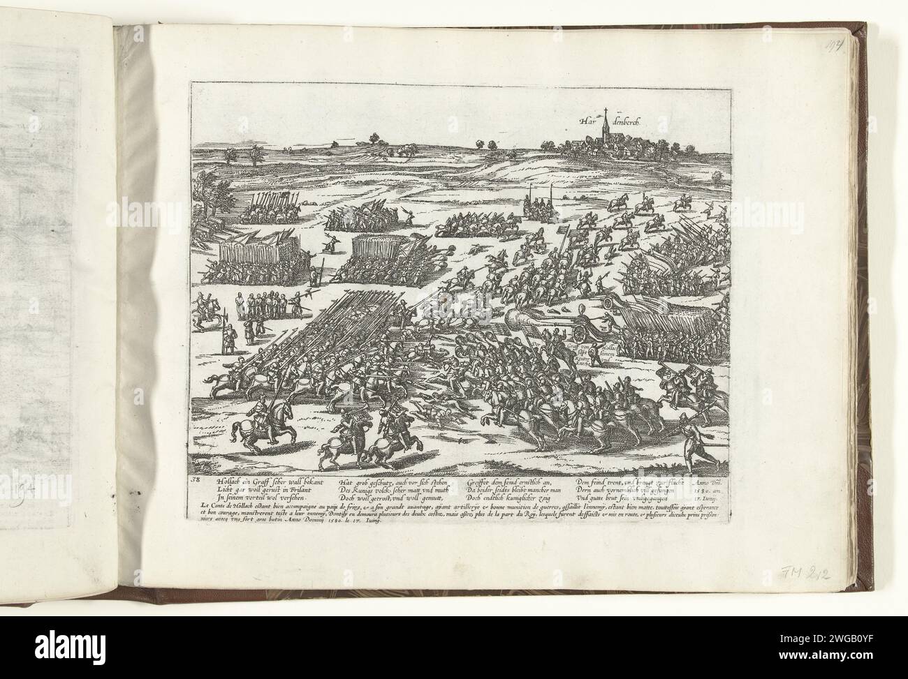 Battle of Hardenberg, 1580, 1580 - 1582 print Battle of Hardenberg ...