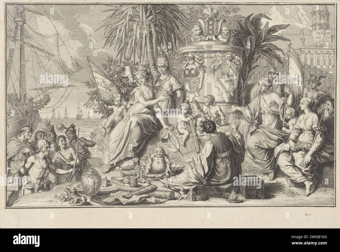 Allegory of colonial power hi-res stock photography and images - Alamy