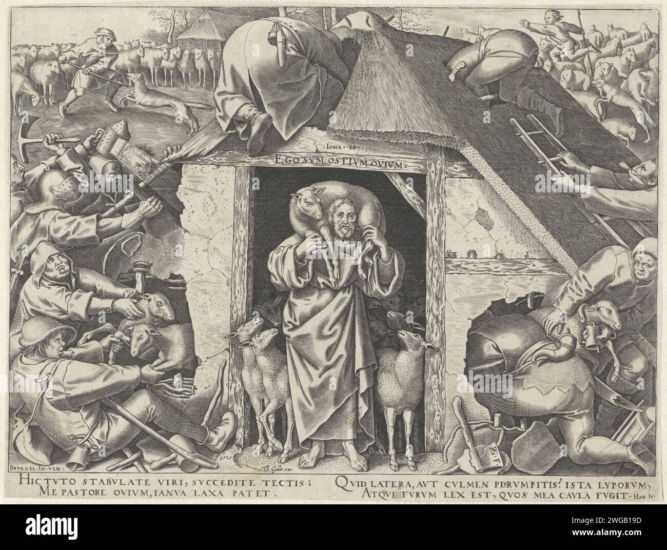 Christ sheep shed hi-res stock photography and images - Alamy