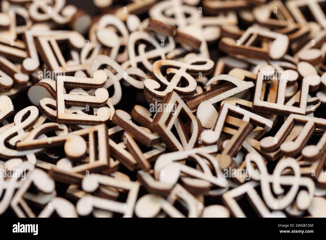 Musical notes treble clef hi-res stock photography and images - Alamy