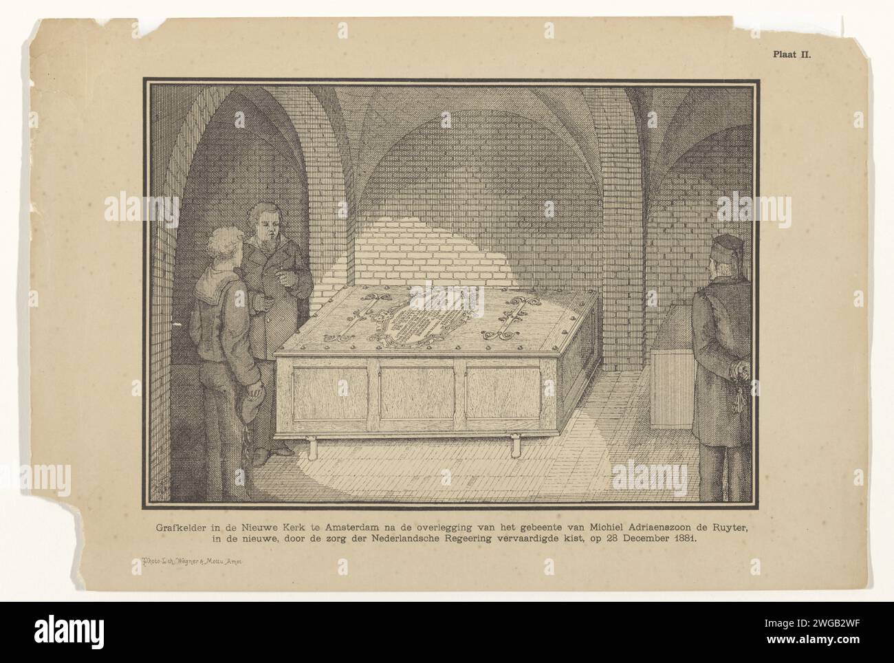 Burial cellar in the Nieuwe Kerk in Amsterdam After the submission of ...