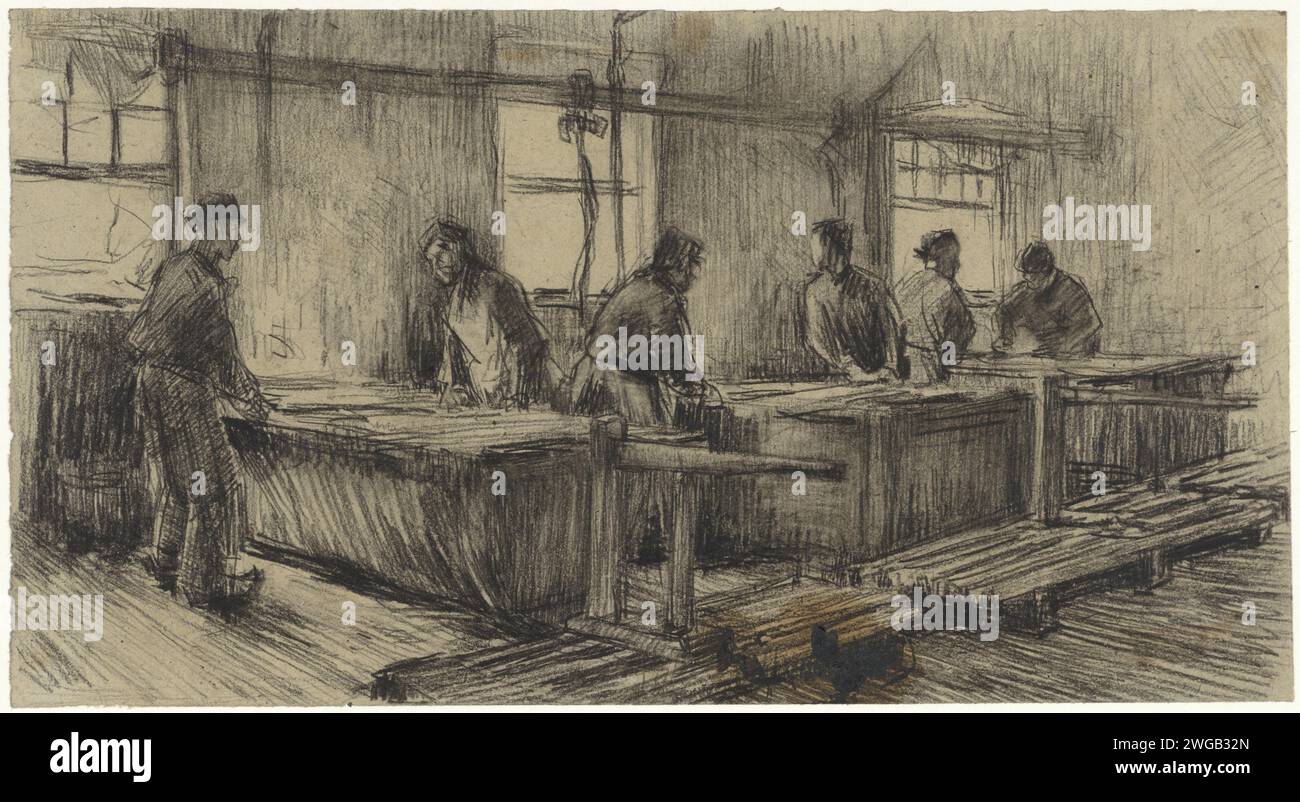 De Krabbers in the cotton dyeing, Anthon Gerhard Alexander van Rappard ...