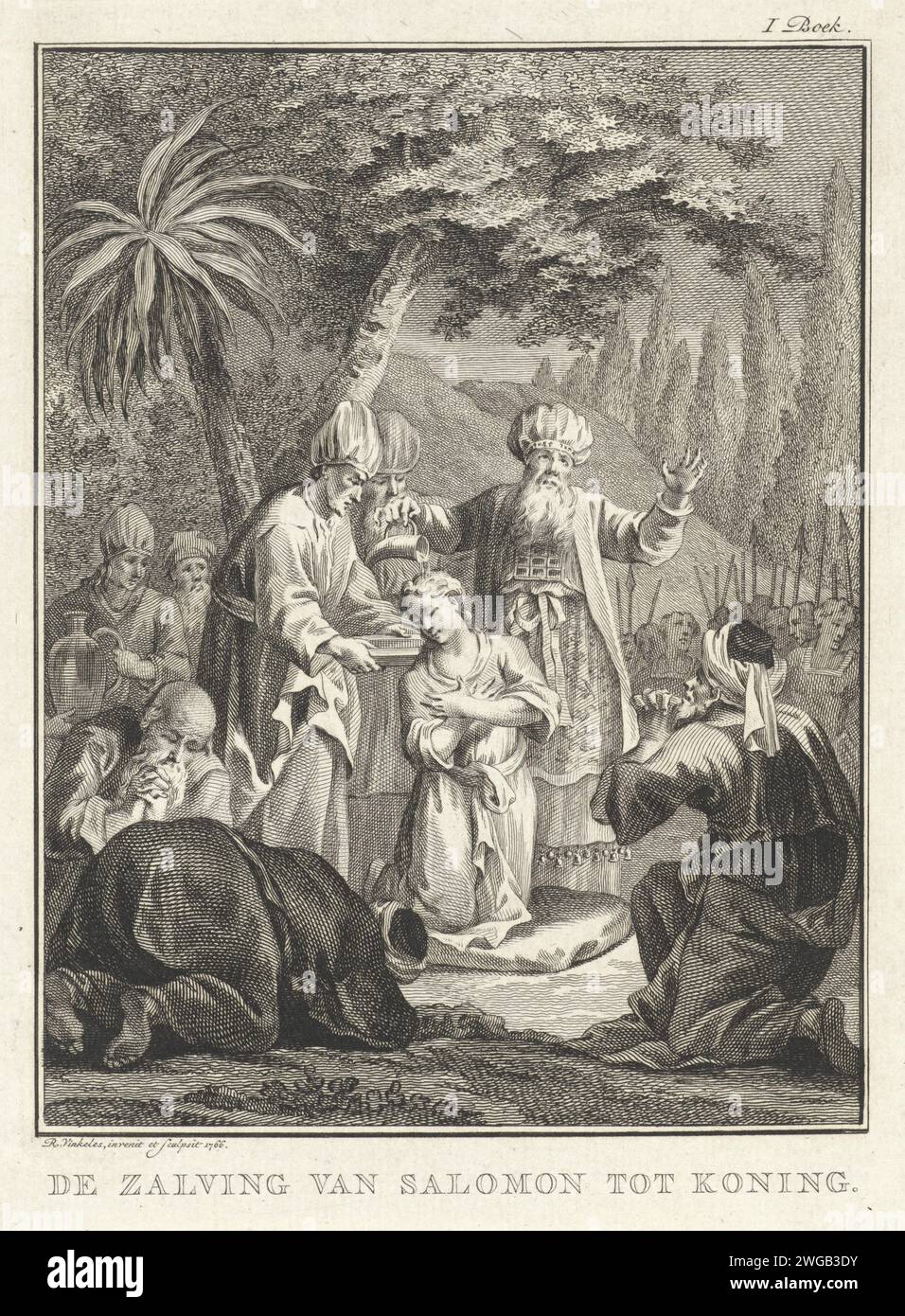 The anointing of solomon hi-res stock photography and images - Alamy