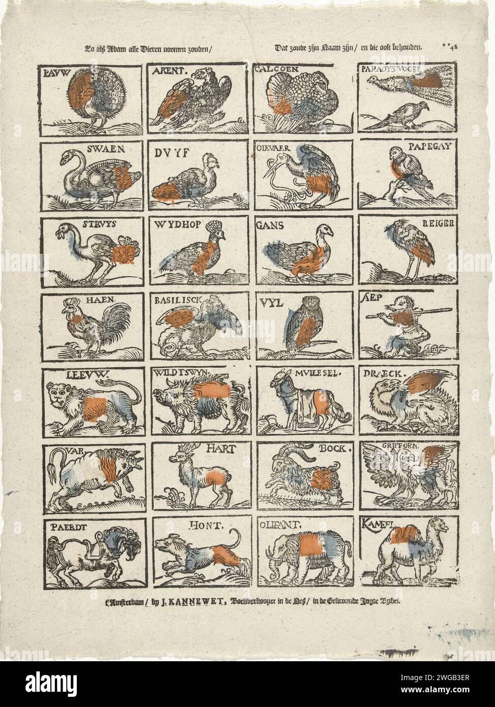 If Adam would call all animals / that would be his name / and that also ...