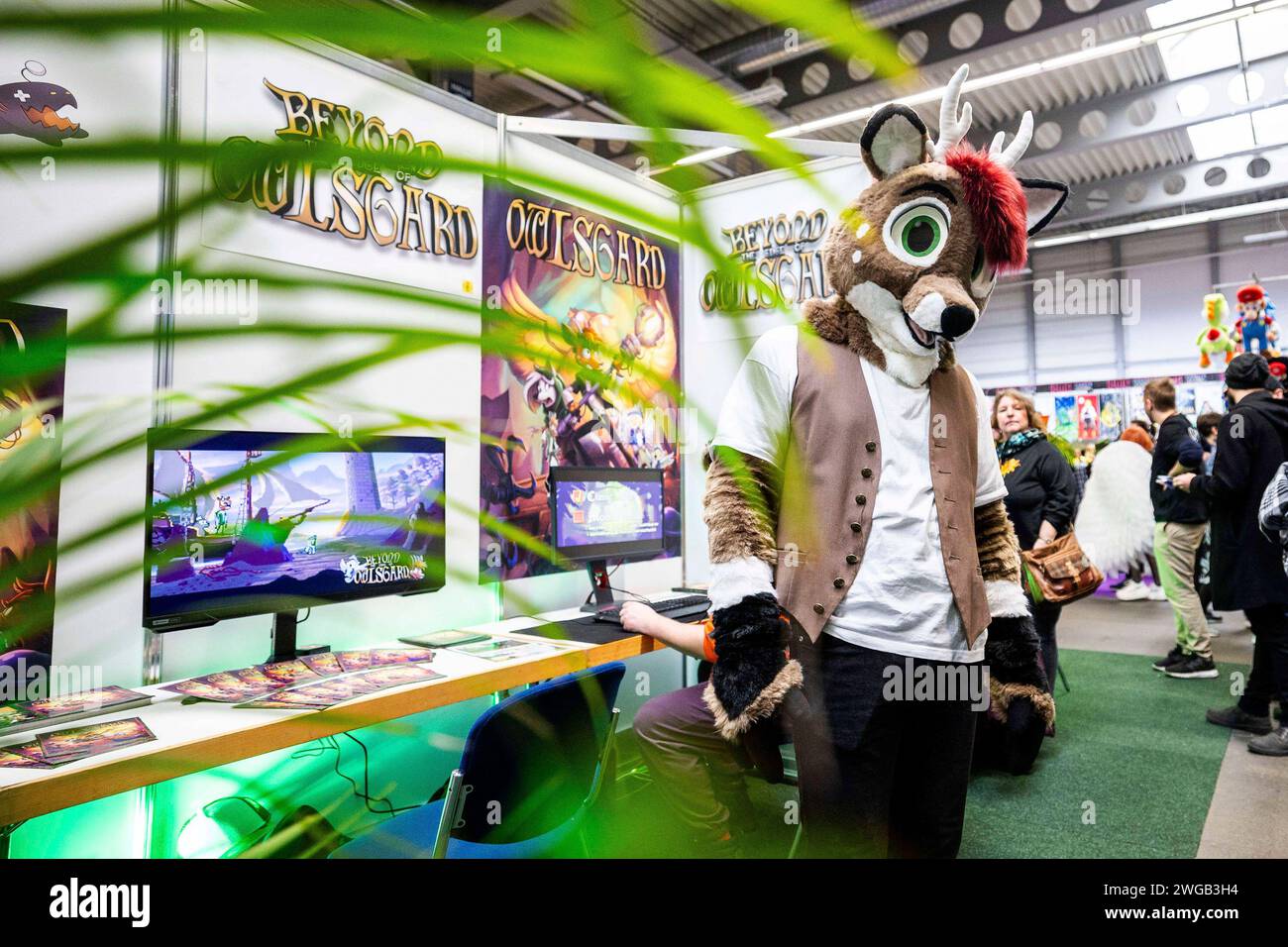 Cosplayer auf der Community-Convention MAG-C für Manga, Anime, Games ...