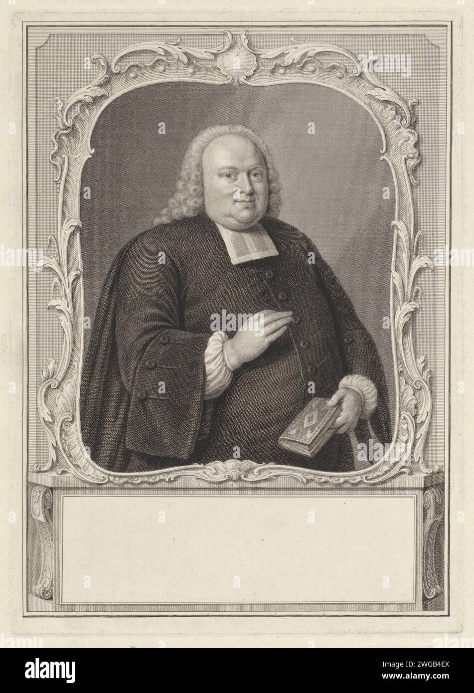 Portrait of Johannes van Marle, Pieter Tanjé, after L.E. Courland, 1755 ...