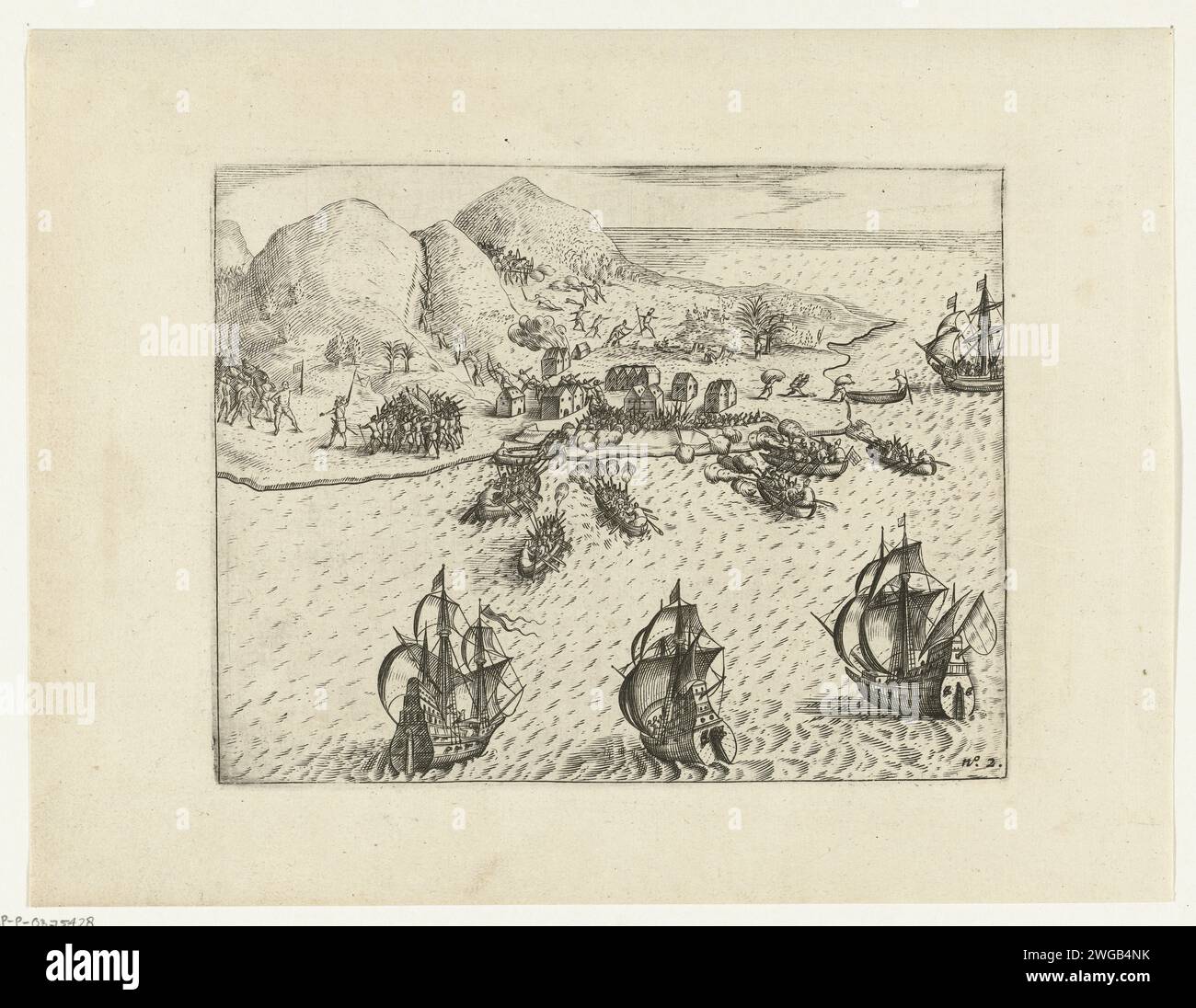 Attack on the island of Annobón, 1602, 1644 - 1646 print Attack by the ...