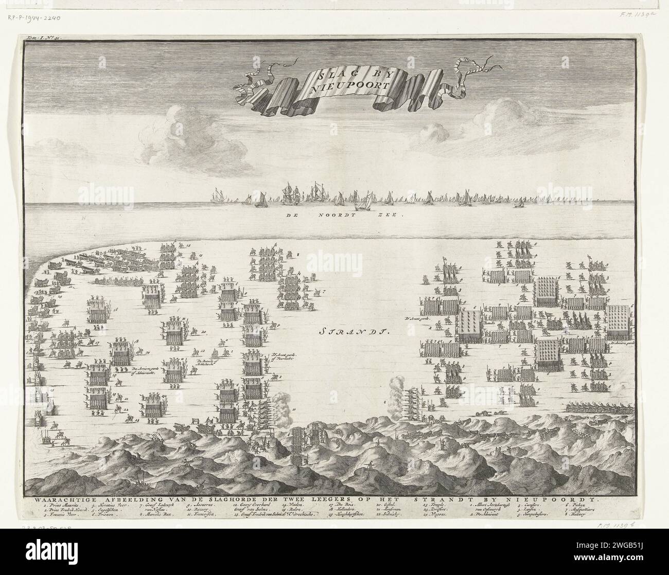 The State and Spanish armies face each other on the beach near ...