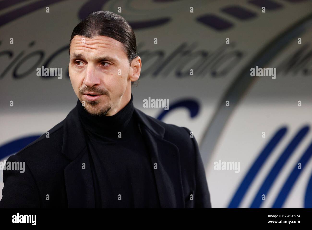 Zlatan Ibrahimovic before Serie A soccer match SSC Frosinone Calcio- AC ...