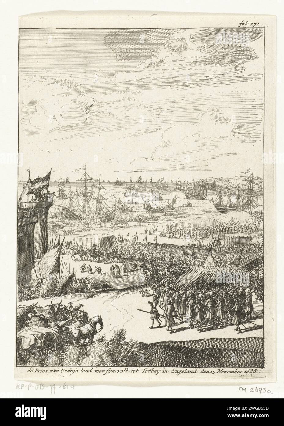 William iii of england 1688 hi-res stock photography and images - Alamy