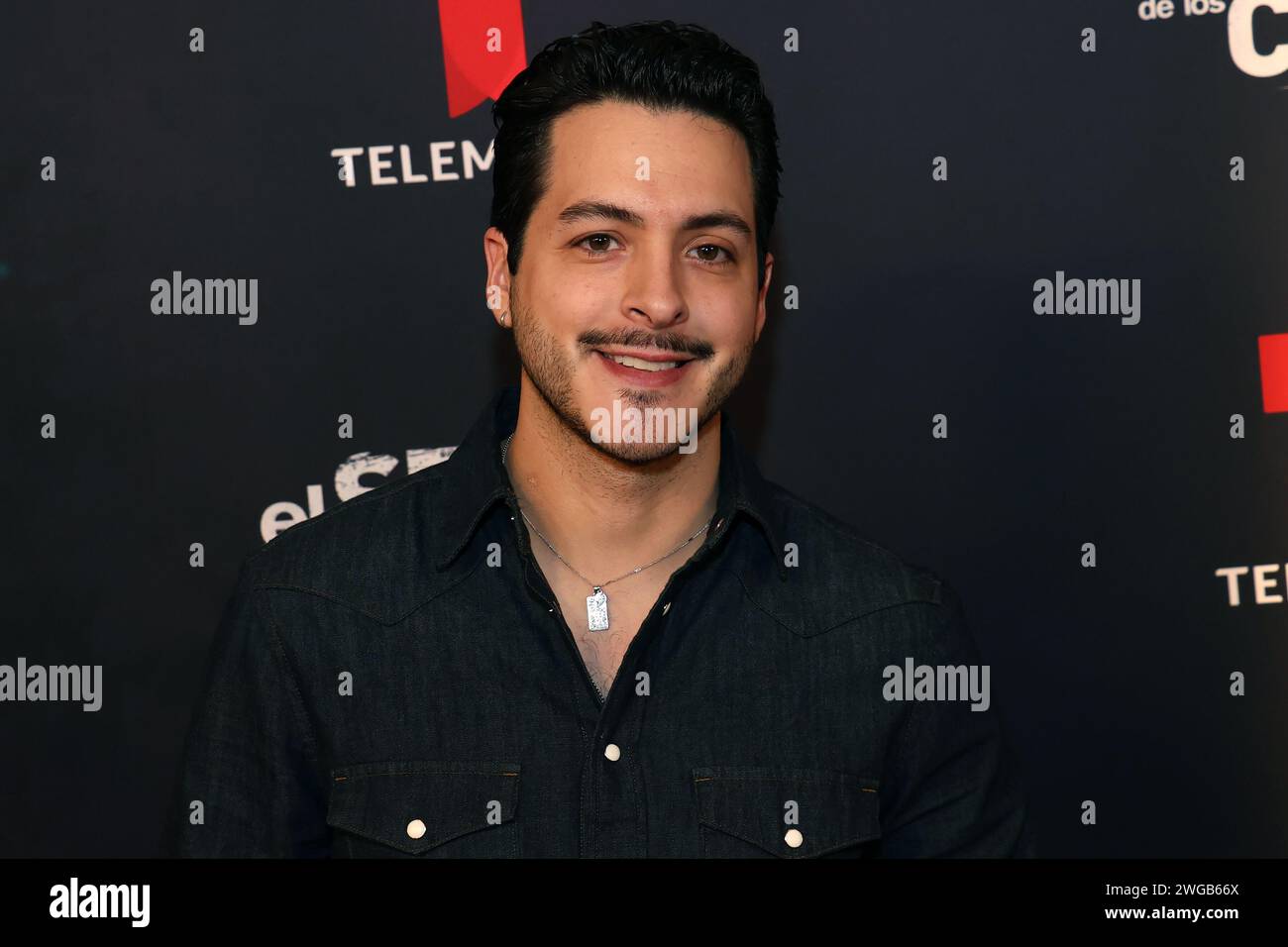 Mexico City, Mexico. 01st Feb, 2024. Leonardo Alvarez is attending the ...