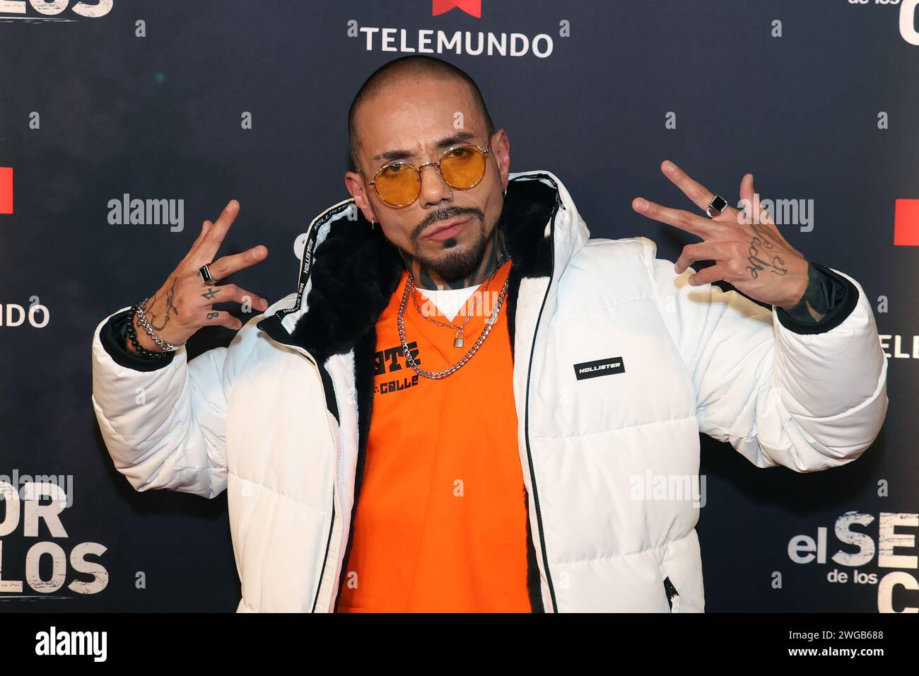 Mexico City, Mexico. 01st Feb, 2024. David Ponce is attending the red ...